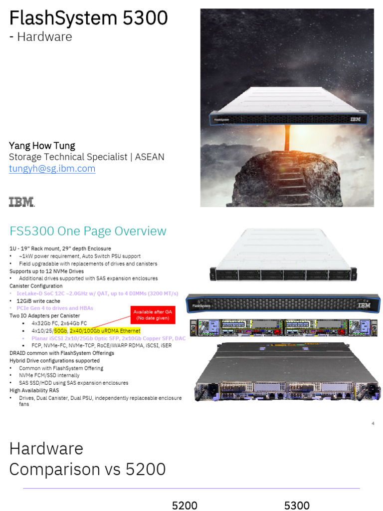 FlashSystem 5300 Is Announced! | PDF | Booting | Solid State Drive