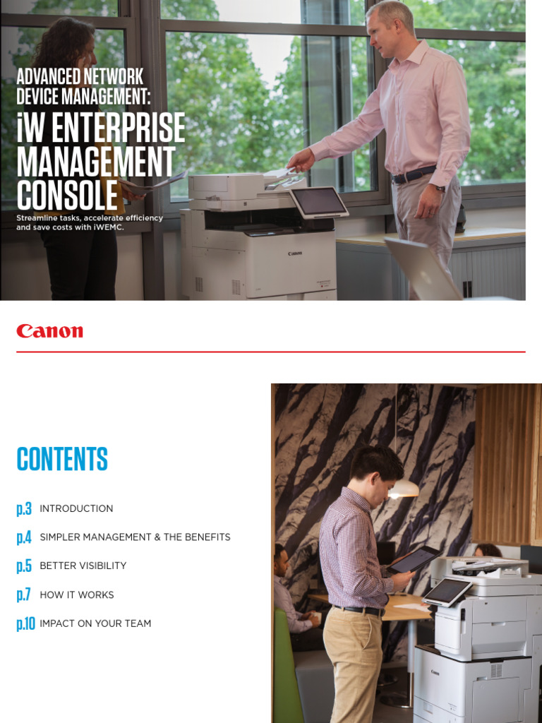 iW Enterprise Management Console Overview | PDF | Computer Network ...