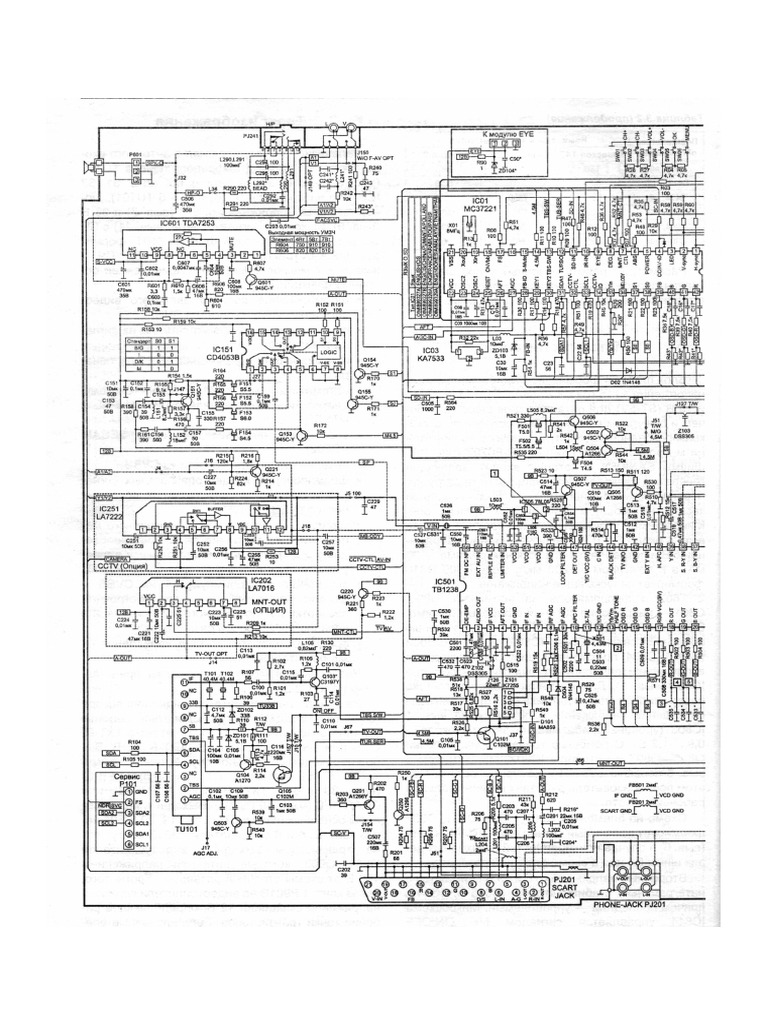 LG MC-994A Chassis Curcuit Diagram | PDF