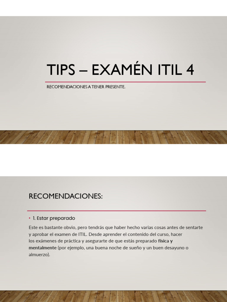 Tips Examen Itil 4 VF | PDF | Itil