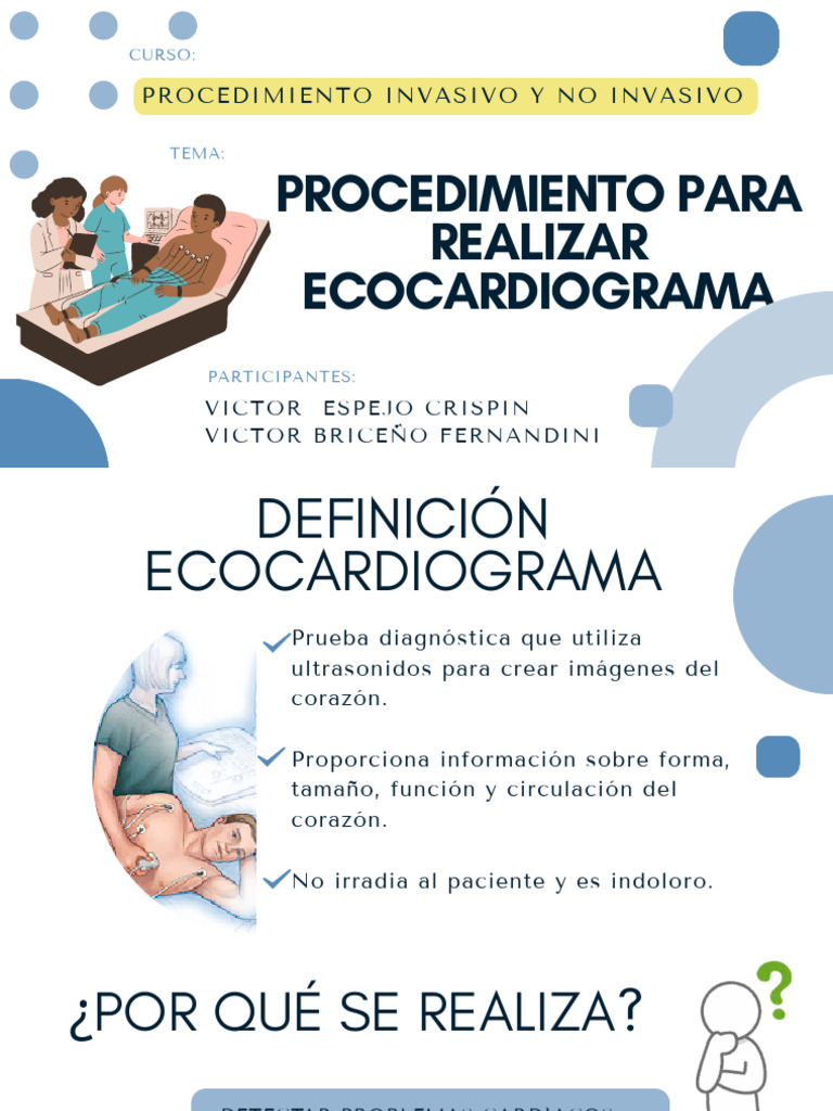 Enfermer I A | PDF | Ecocardiografía | Corazón