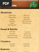Menu The Cheesecake Factory | PDF
