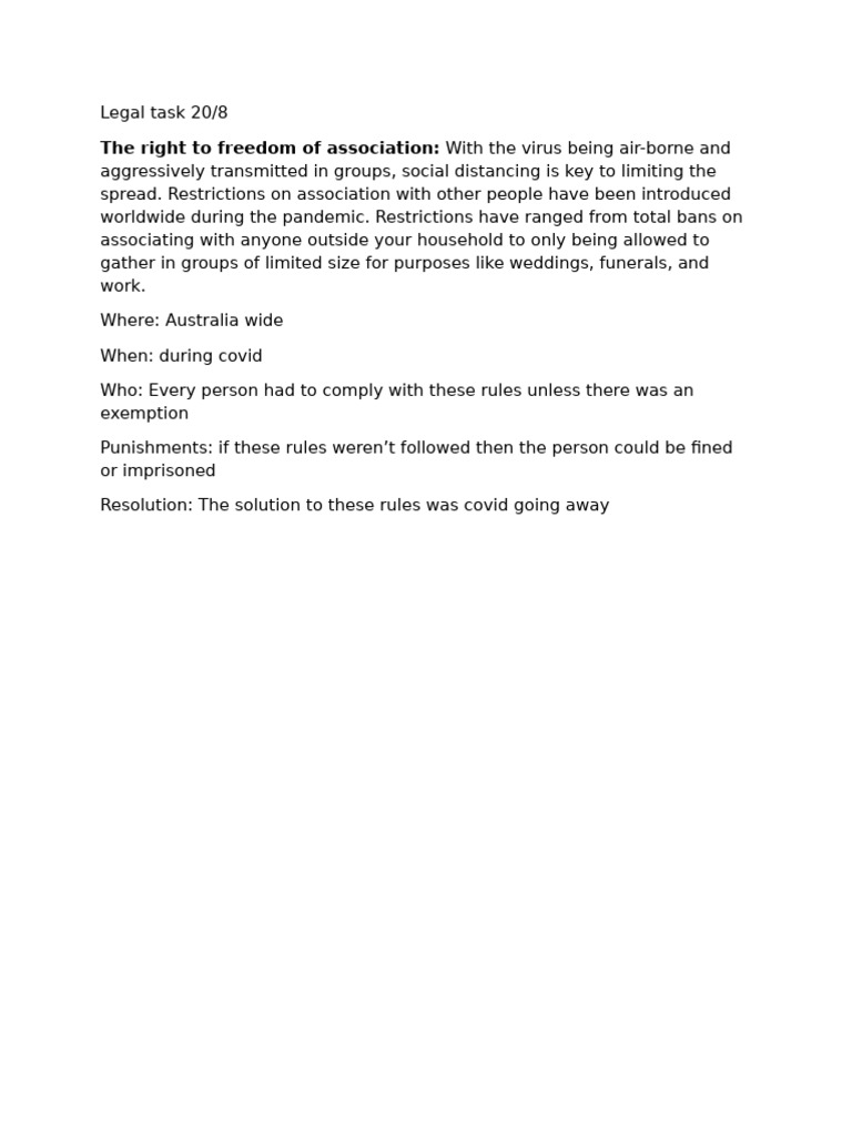 Legal Task 20 | PDF
