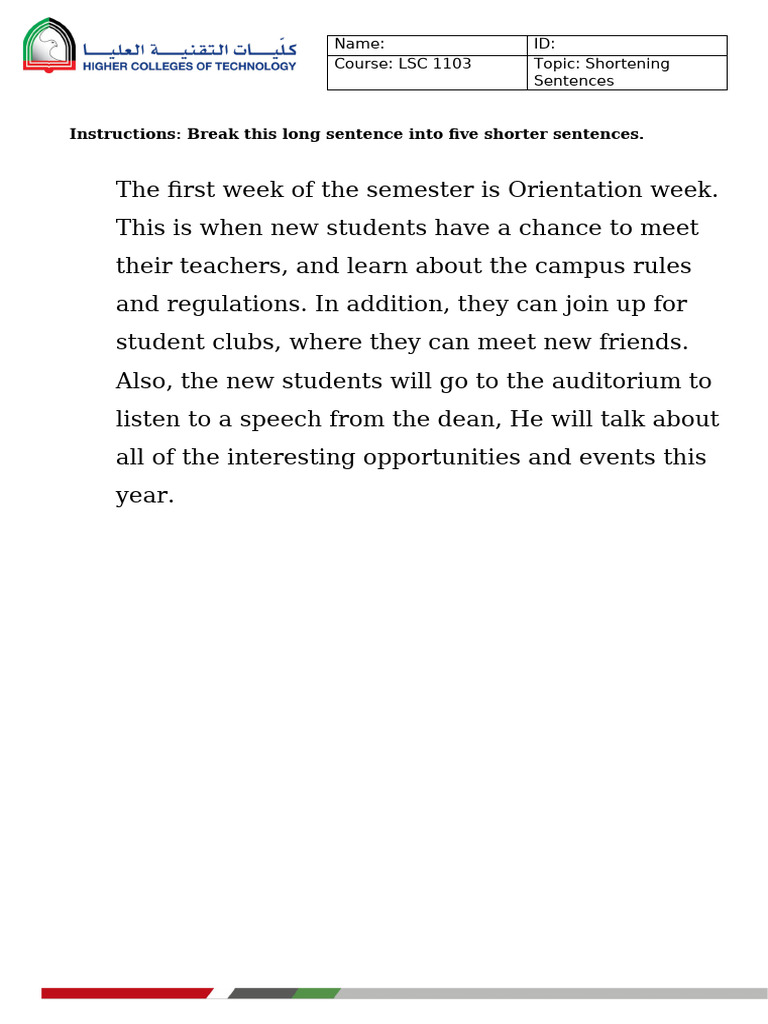 LSC 1103 Session 3 Activity 1 | PDF