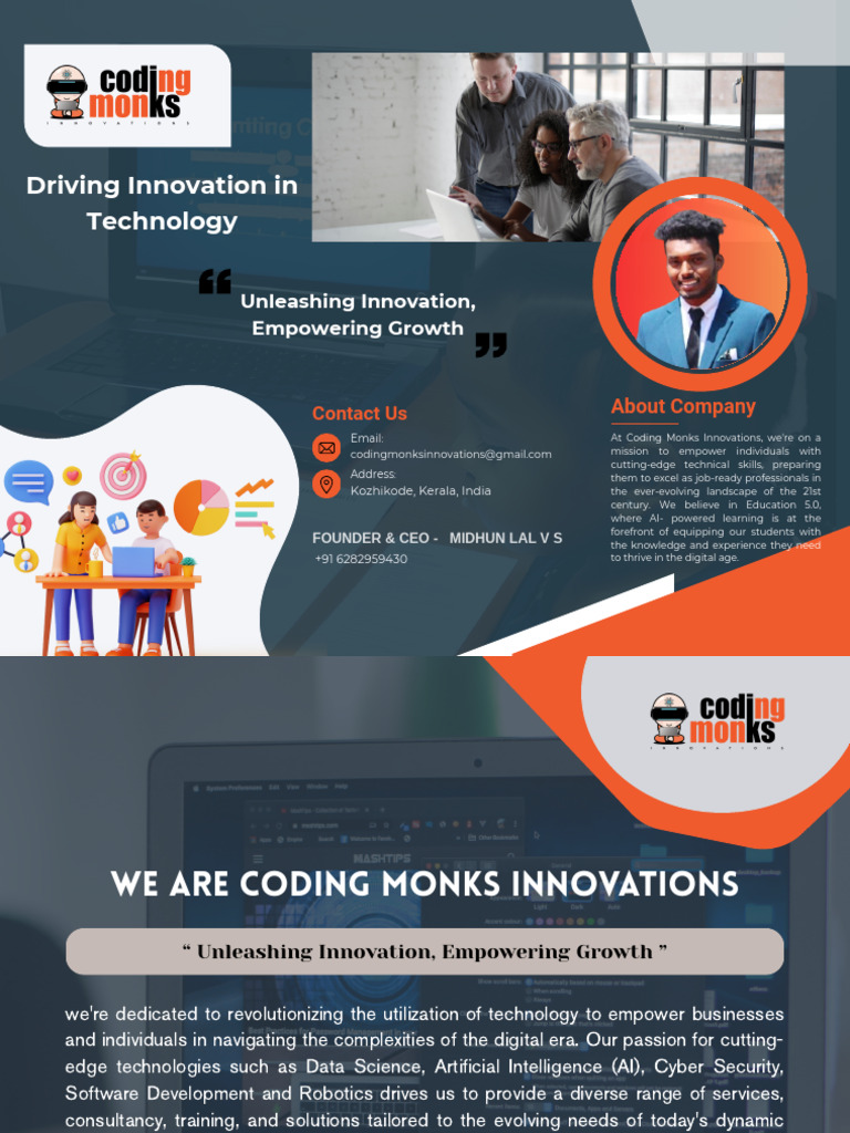 CMI Internship Brochure | PDF | Artificial Intelligence | Intelligence (AI) & Semantics