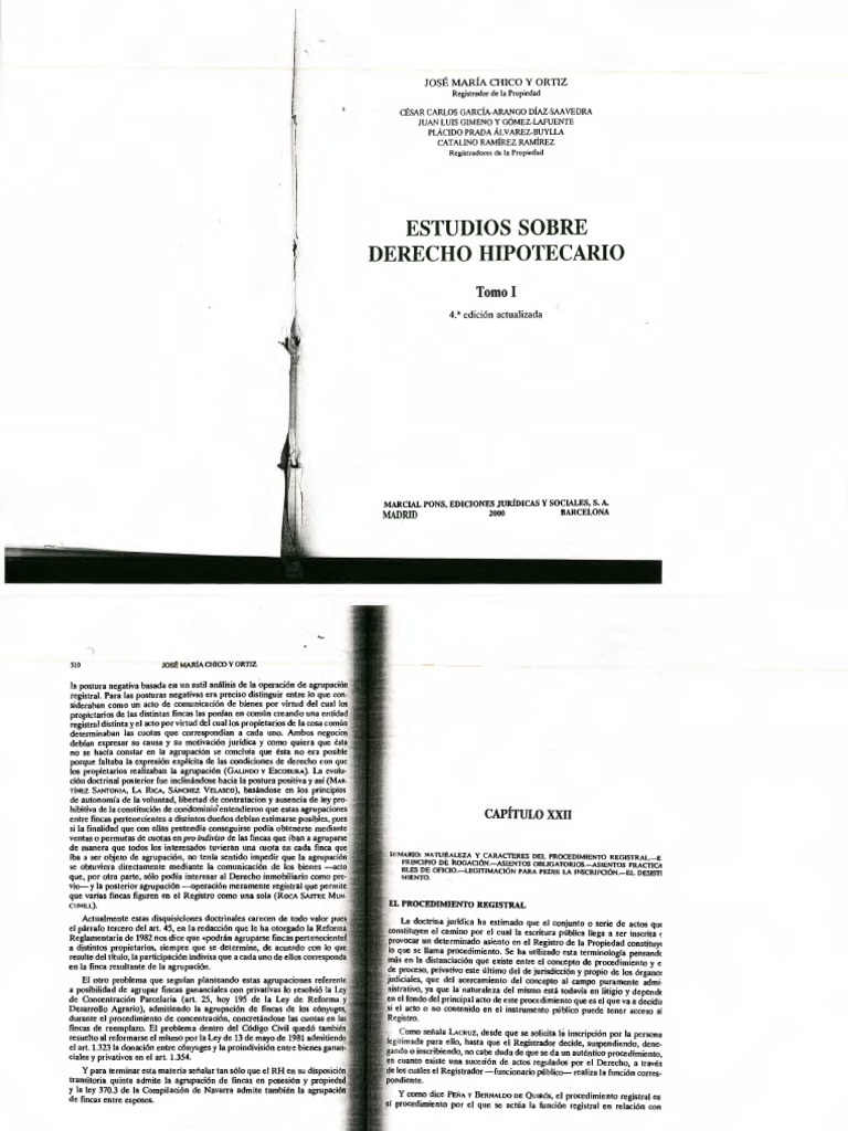 José María Chico y Ortiz - Rogación | PDF | Propiedad | Jurisdicción