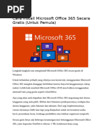 Panduan Cara Install Microsoft Office 2010 | PDF