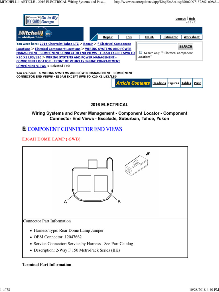 Component Connector End Views E36ah To K20 | PDF | Electrical Connector | Electrical Wiring