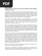 PUP Taguig Branch Contact Information | PDF