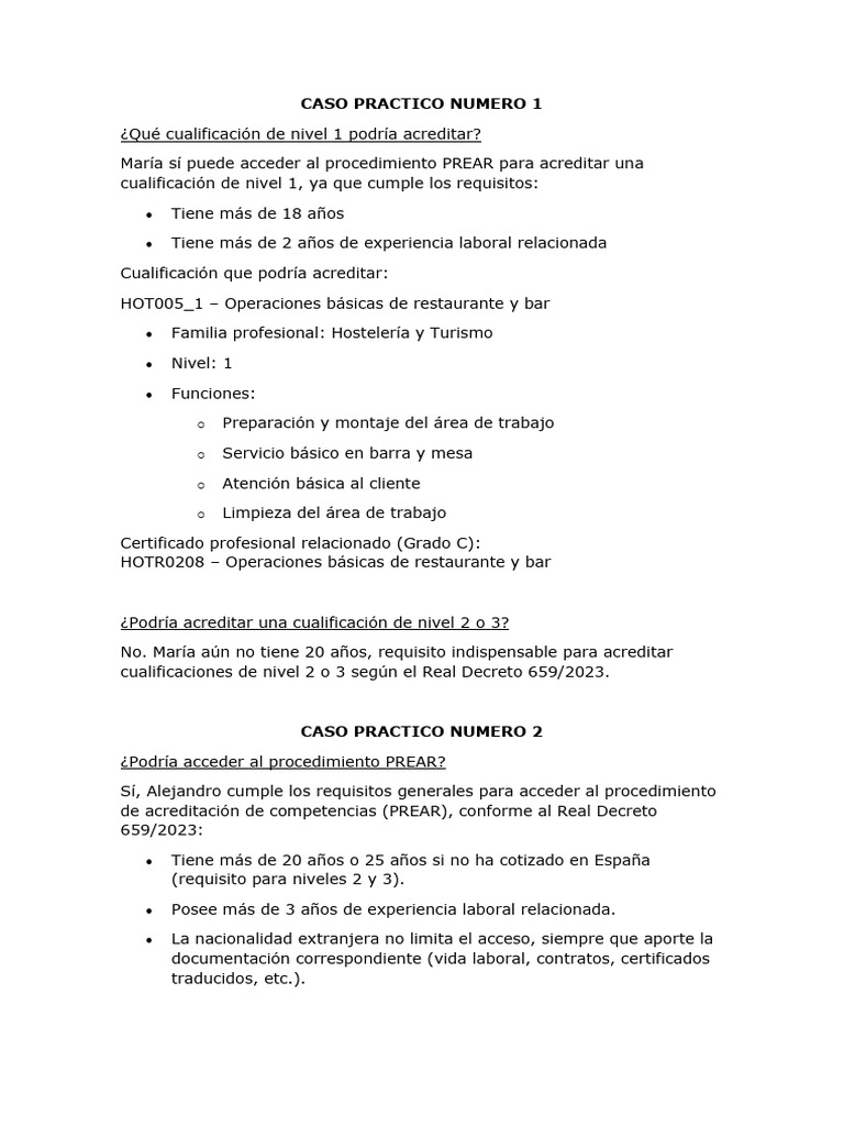 Caso Practico Modulo 1 Resuelto | PDF
