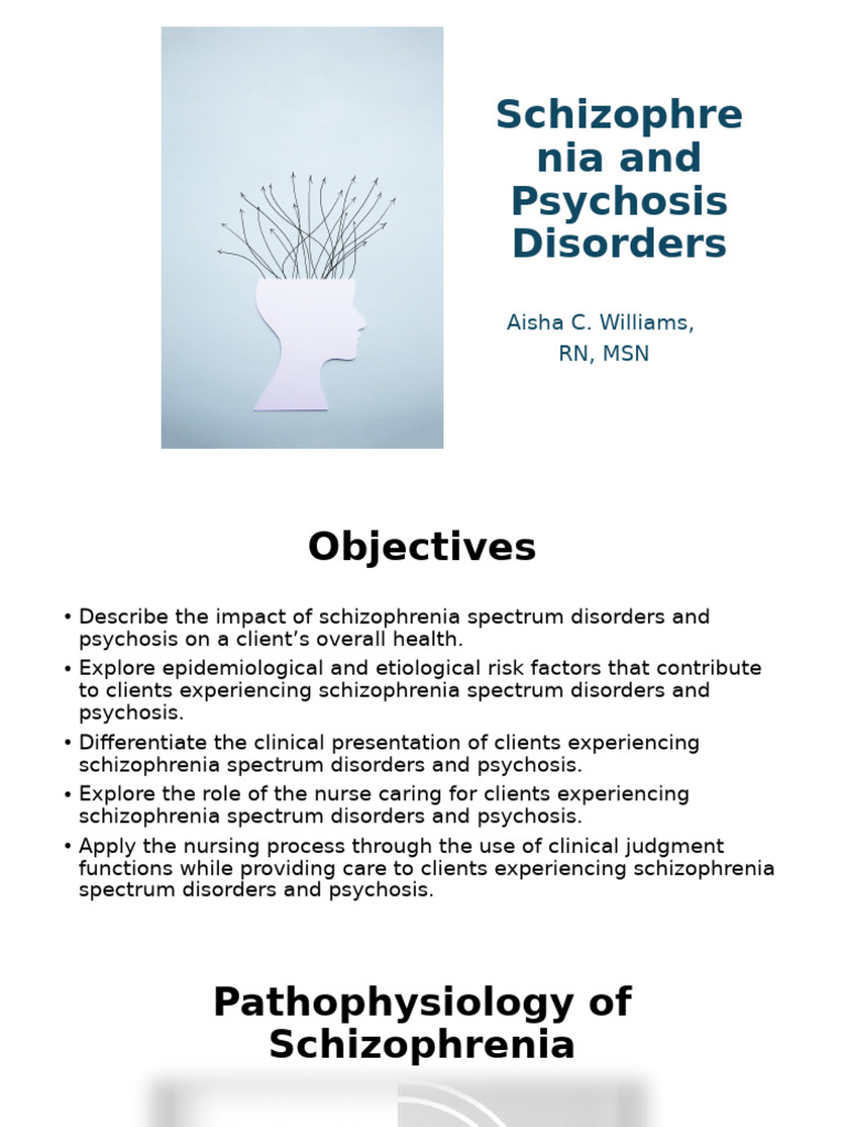 Understanding Schizophrenia & Psychosis | PDF | Psychosis | Schizophrenia
