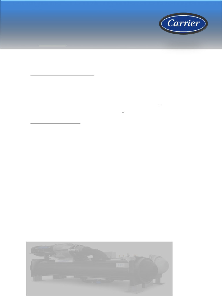 19XRV Series Chiller Startup Procedure - GDS | PDF | Home Appliance ...