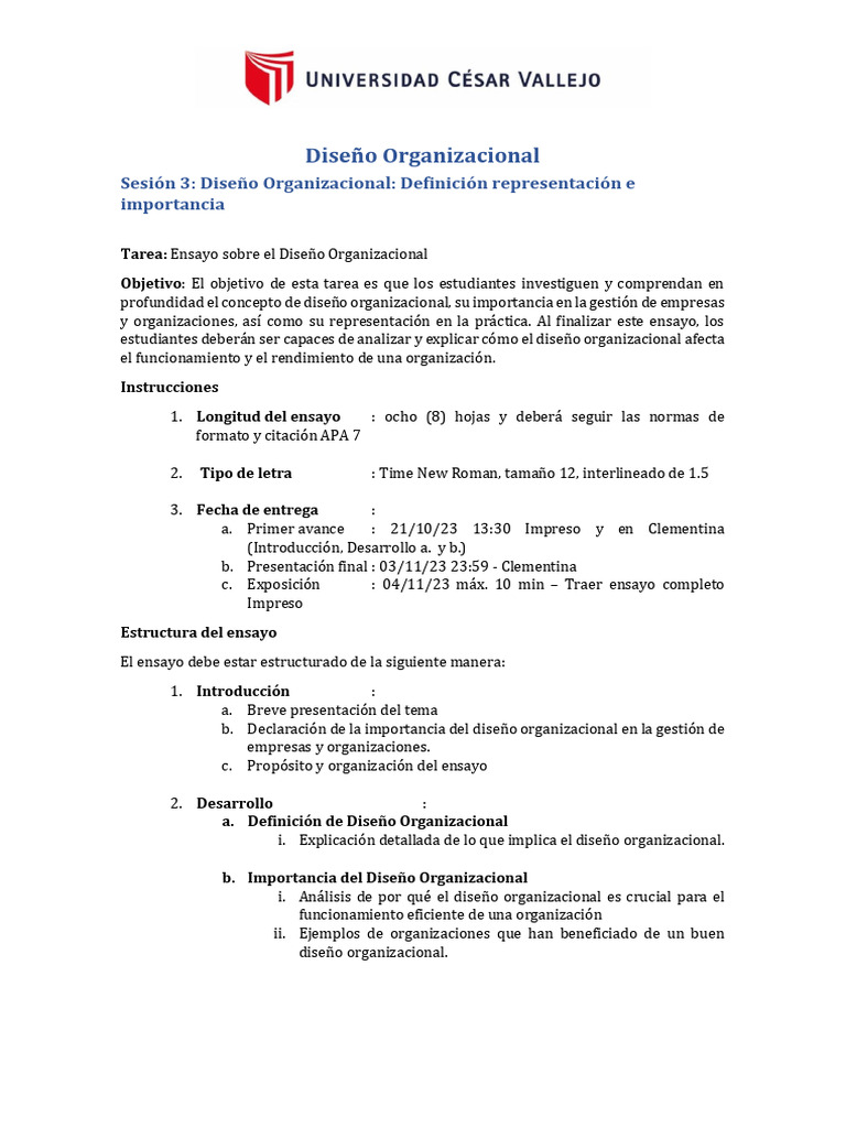 (DO) TI - Diseño Organizacional - Definición Representación e ...