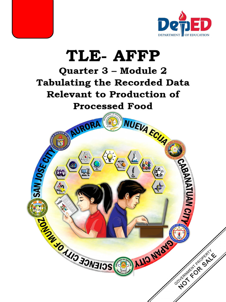 SDO - AURORA - QUARTER3 - MODULE2 - TabulatingtheRecordedDataRelevanttoProductionOfProcessFood ...