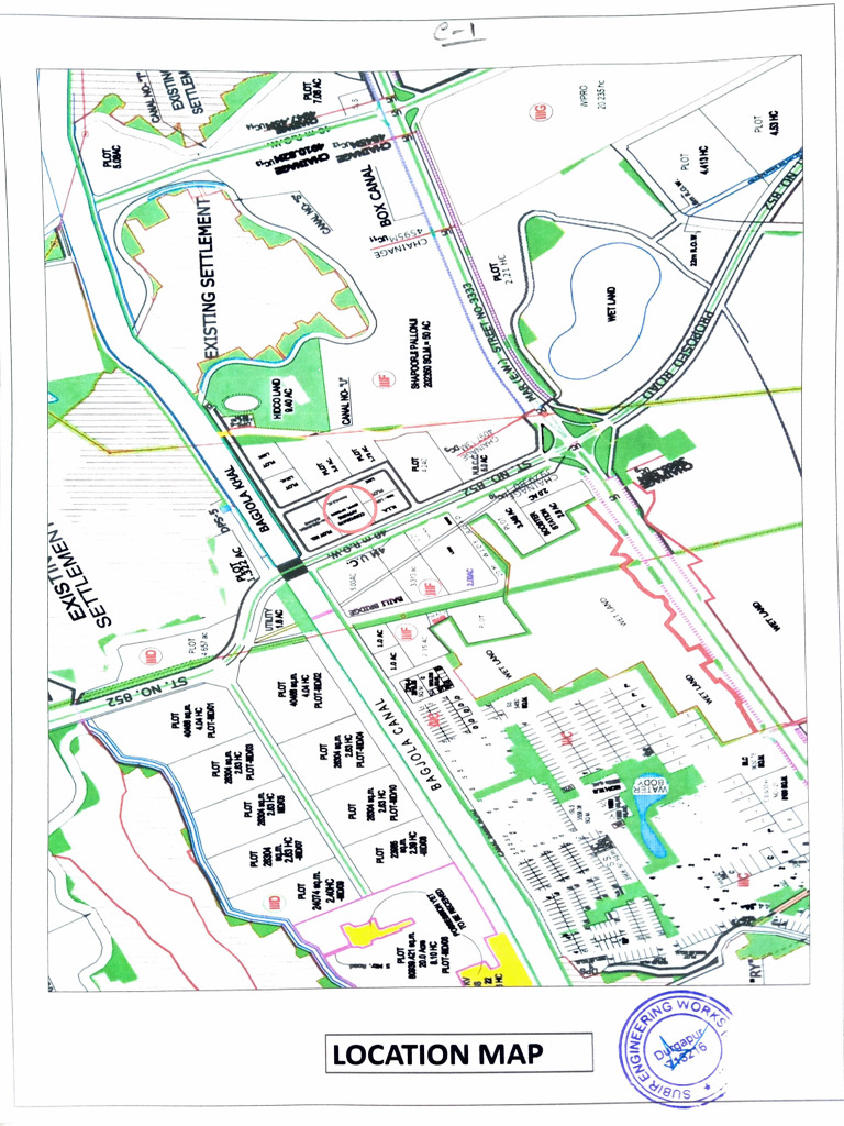 Location Map of The Project | PDF