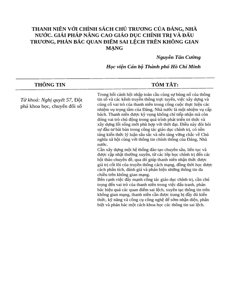 Đ T Phá KHCN (Dack 3) | PDF