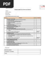 Senarai Semak Fail Peribadi Pekerja | PDF