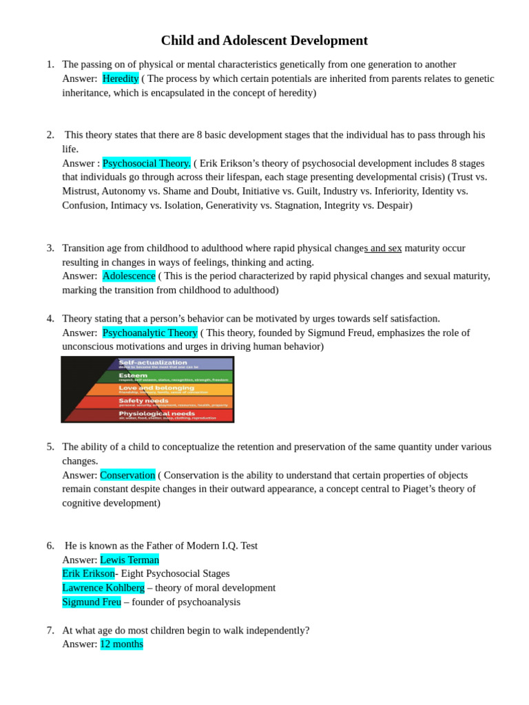 Understanding Adolescent Egocentrism | PDF | Cognitive Development ...