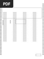 UPSC Prelims Mock OMR Sheet | PDF