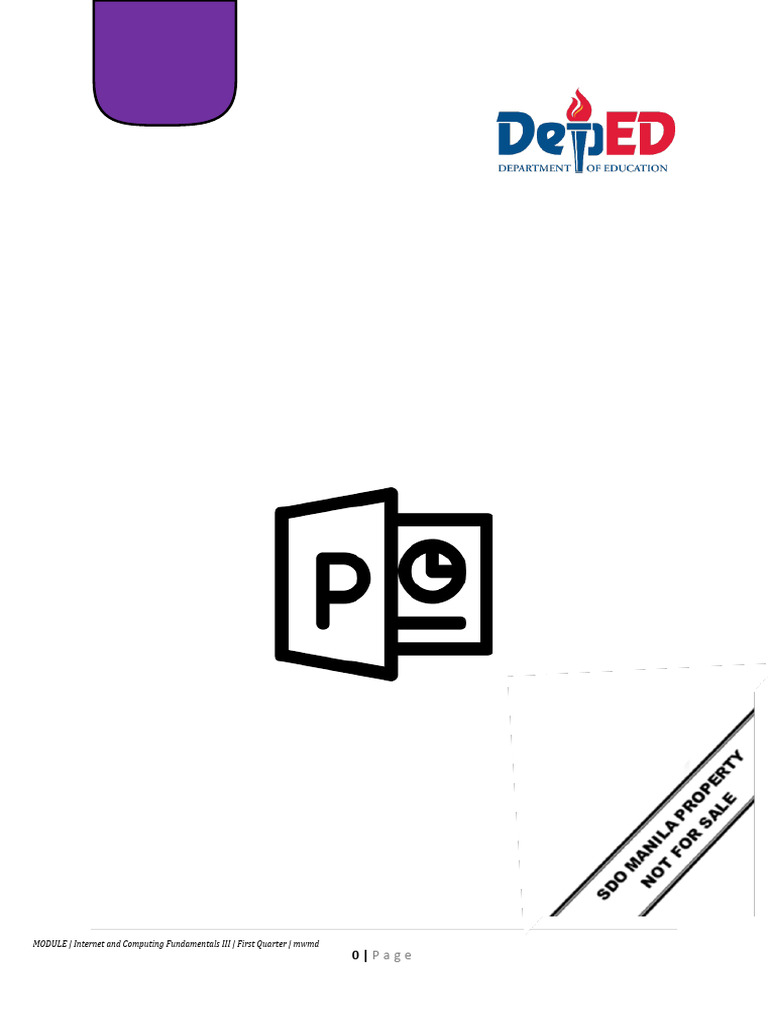 ICF3-TVE 9 - Q1 - W3-W4 - Mod3-Mod4 | PDF | Graphical User Interfaces | Computing