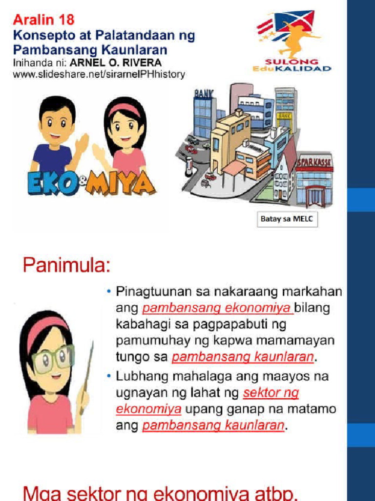 Pambansang Kaunlaran PDF | PDF