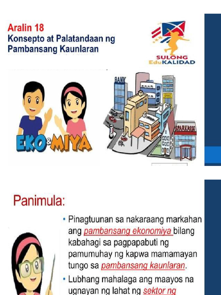 Pambansang Kaunlaran FINAL | PDF