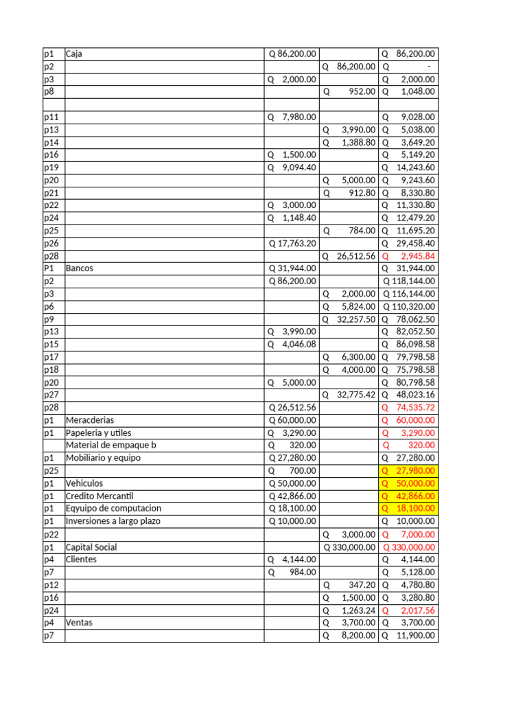 Ejercico 14 | PDF | Pagos | Dinero