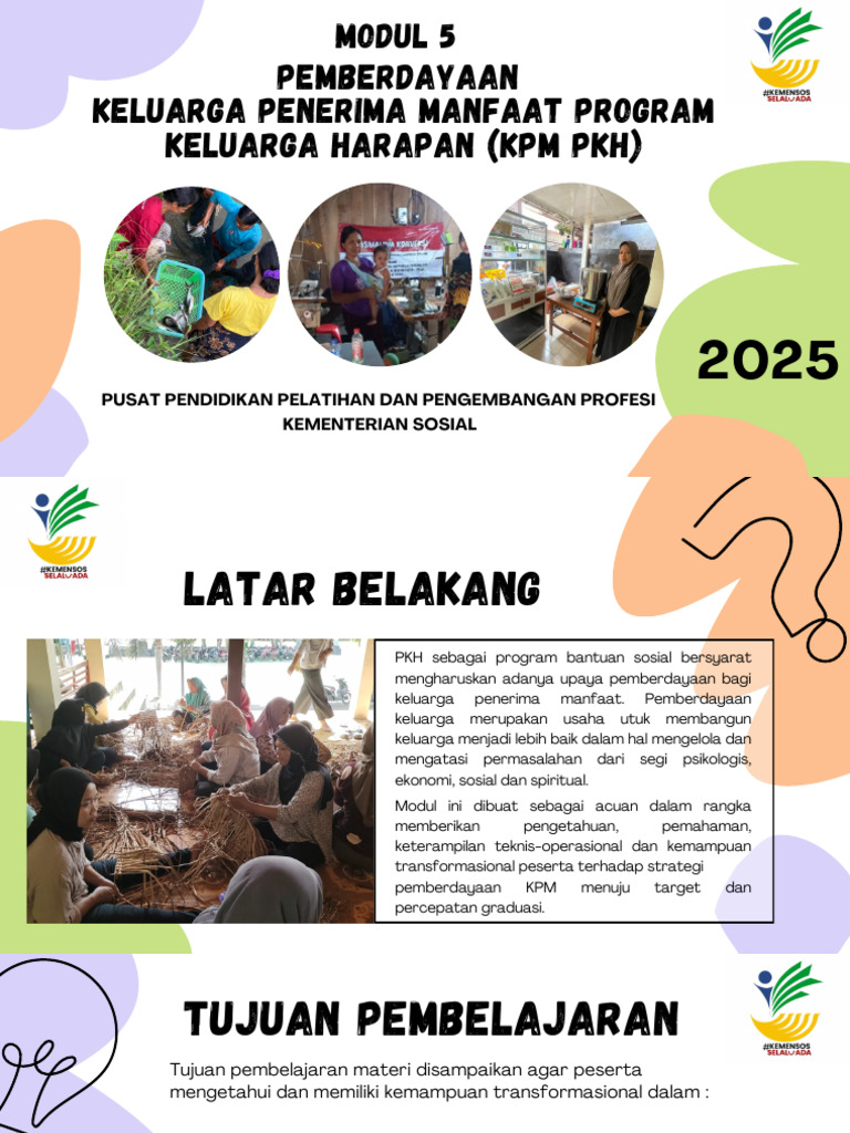 Modul 5. Pemberdayaan KPM PKH | PDF