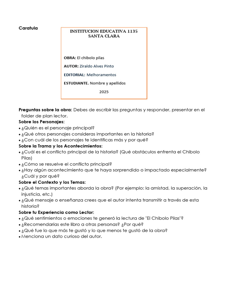 Obra El Chibolo Pilas | PDF