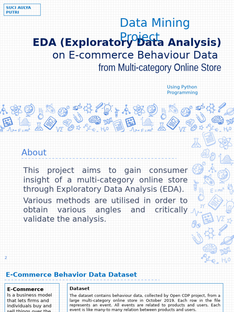 Data Mining Project - EDA On E-Commerce Behaviour Data | PDF | Online Shopping | Behavior