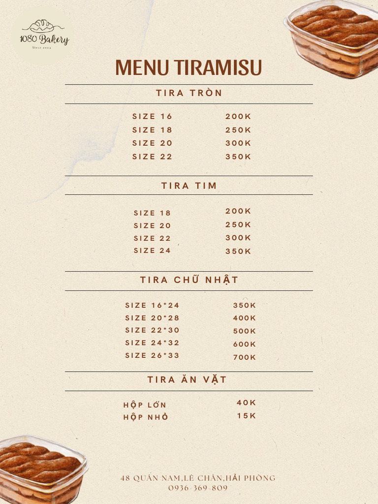 Menu Tira 1080 | PDF