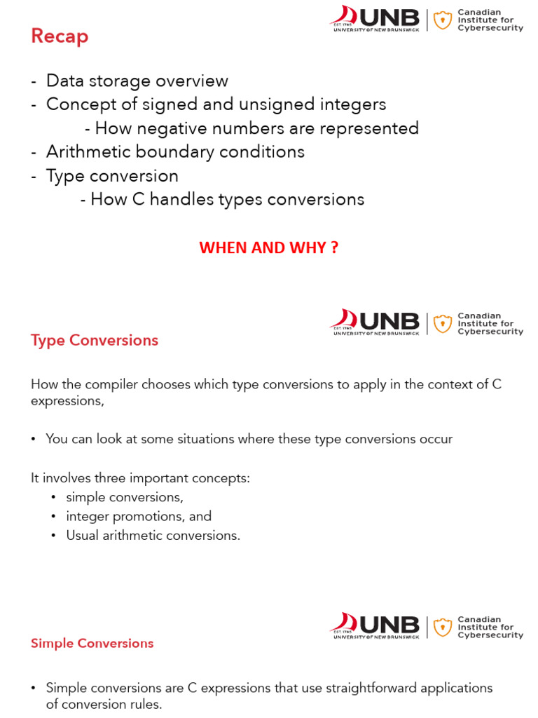 Understanding Integer Promotions in C | PDF | Integer (Computer Science ...