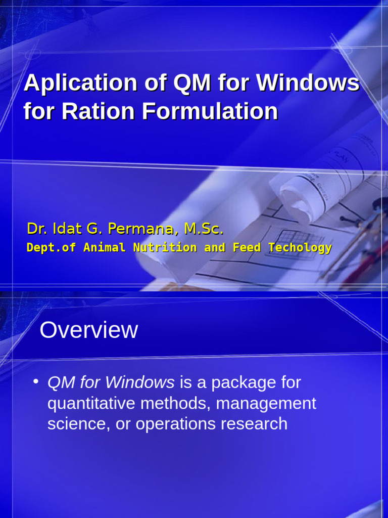 07 Aplikom - QM | PDF