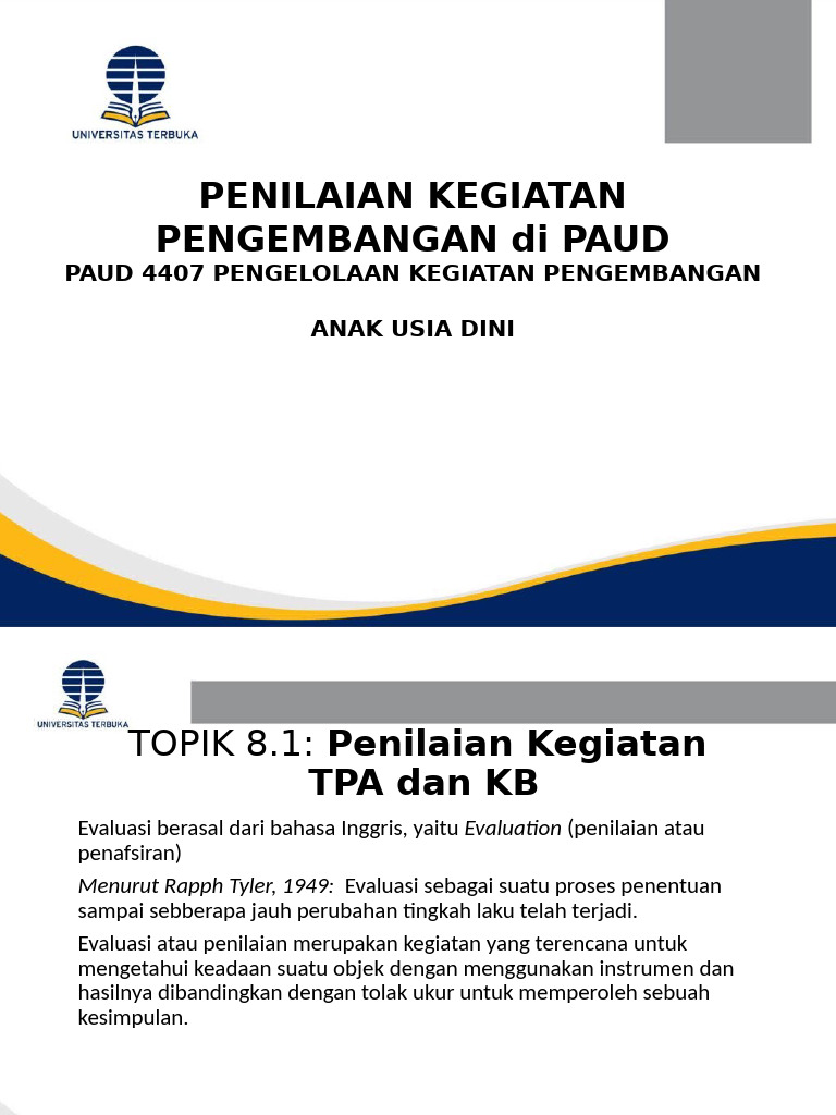 Powerpoint Materi 8 | PDF