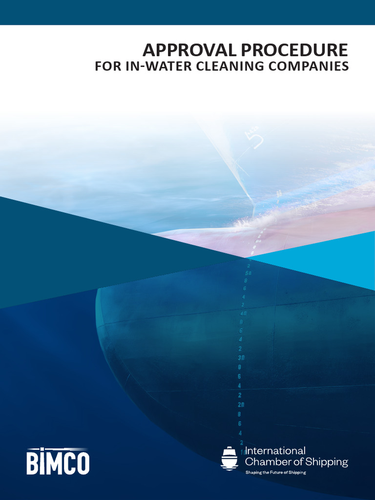 In-Water Cleaning Company Approval Guide | PDF | Underwater Diving ...