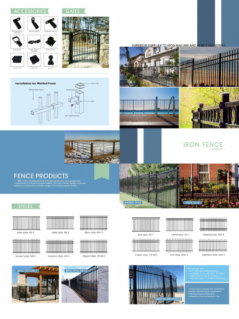 Fence and Railing Brochure | PDF