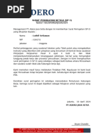 Contoh Surat SP3 | PDF