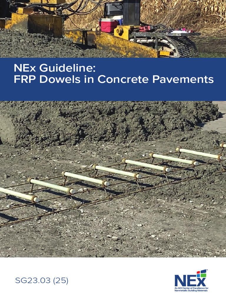 FRP Dowels for Concrete Pavements | PDF | Fibre Reinforced Plastic ...