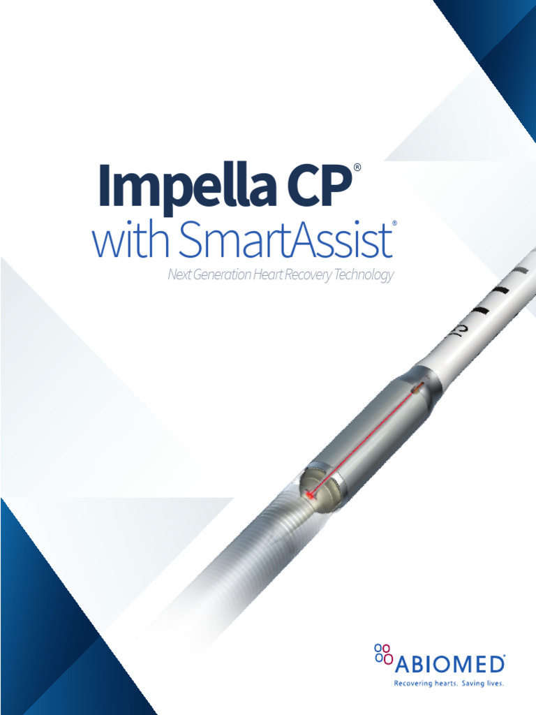 Impella CP® With SmartAssist® and Impella Connect® Brochure | PDF ...