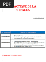 Cours Didactique APPLIQUEE SVT Kenitra | PDF | Enseignement | Pédagogie