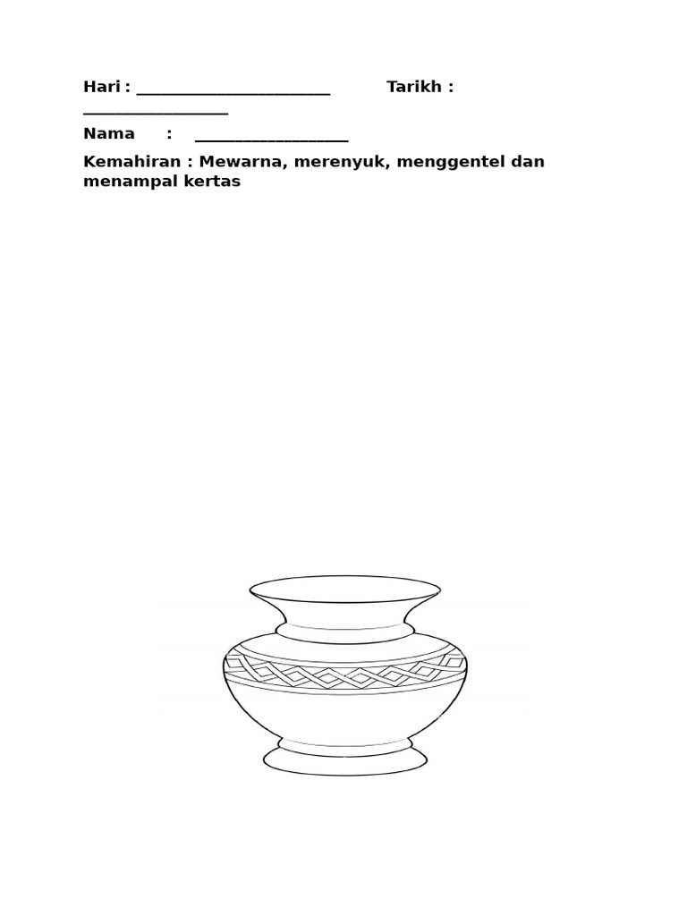 Lembaran Kerja Menggentel Pasu | PDF