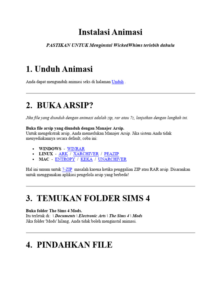 Instalasi Animasi | PDF