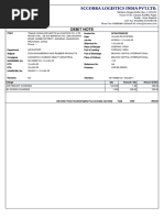 Sinokor Local Charges Overview | PDF | Fee | Services (Economics)