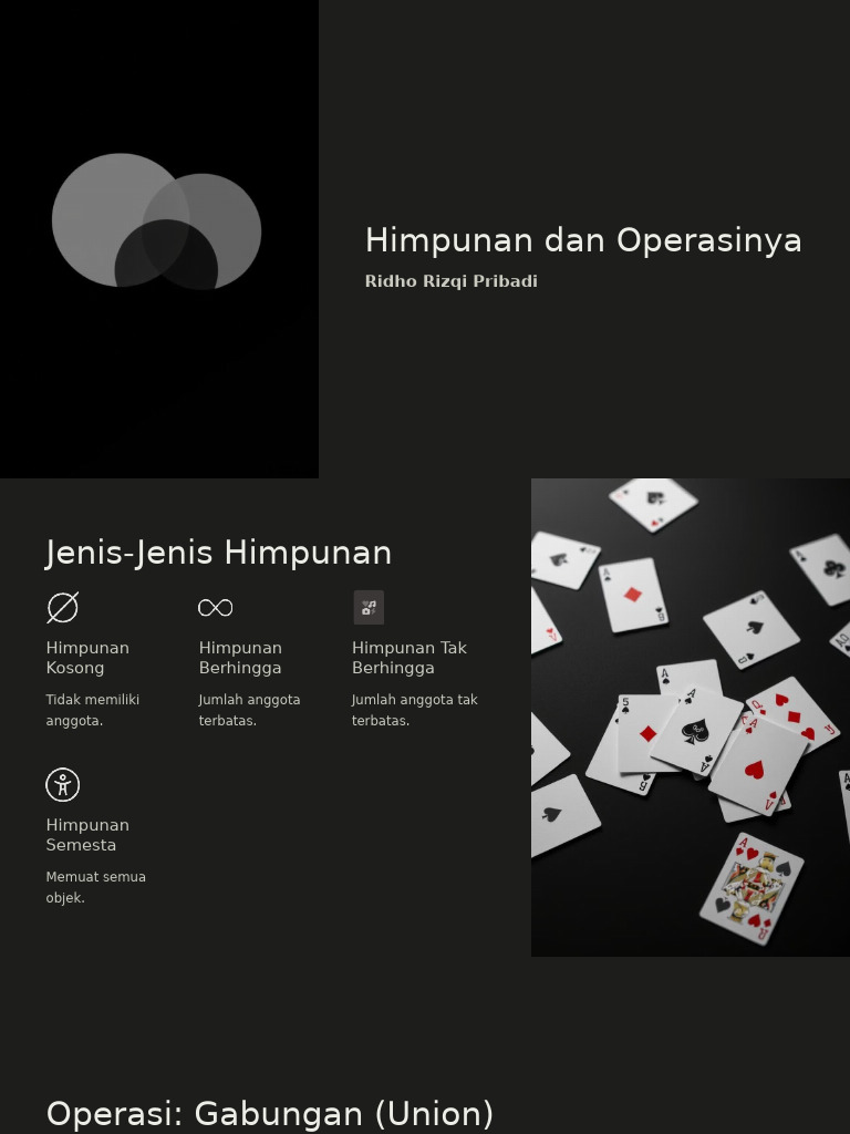 Himpunan Dan Operasinya | PDF