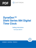 HPM D817SLIM-Digital-Timer Instruction-Sheet | PDF | Timer