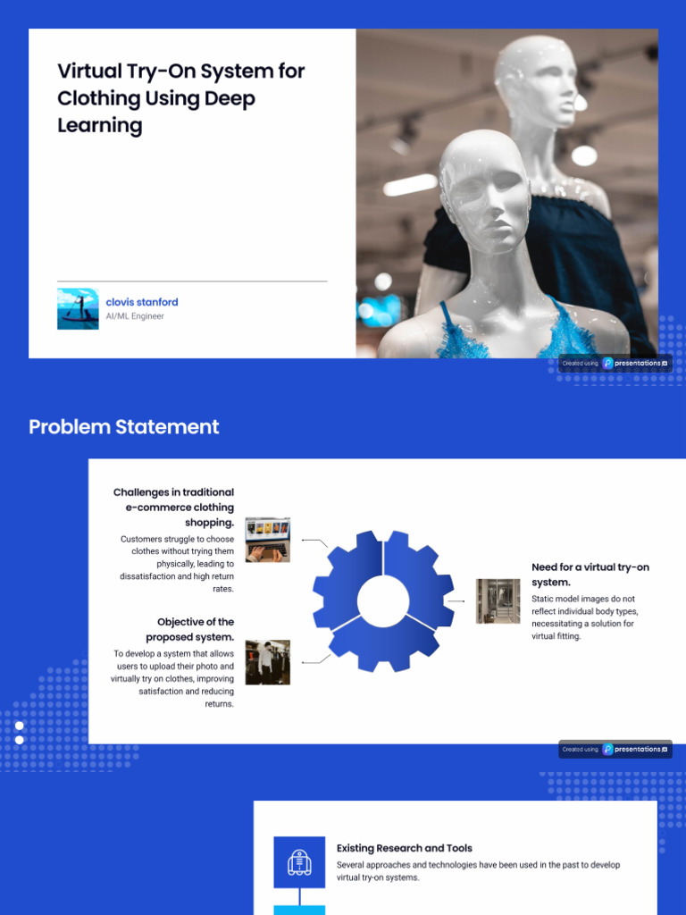 Virtual Try-On System For Clothing Using Deep Learning | PDF