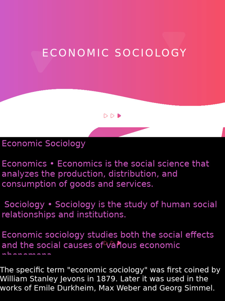 Economic Sociol-Wps Office | PDF | Sociology | Liberal Arts Education