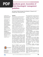 Myasthenia Gravis Composite Score Guide | PDF | Neurology | Clinical ...