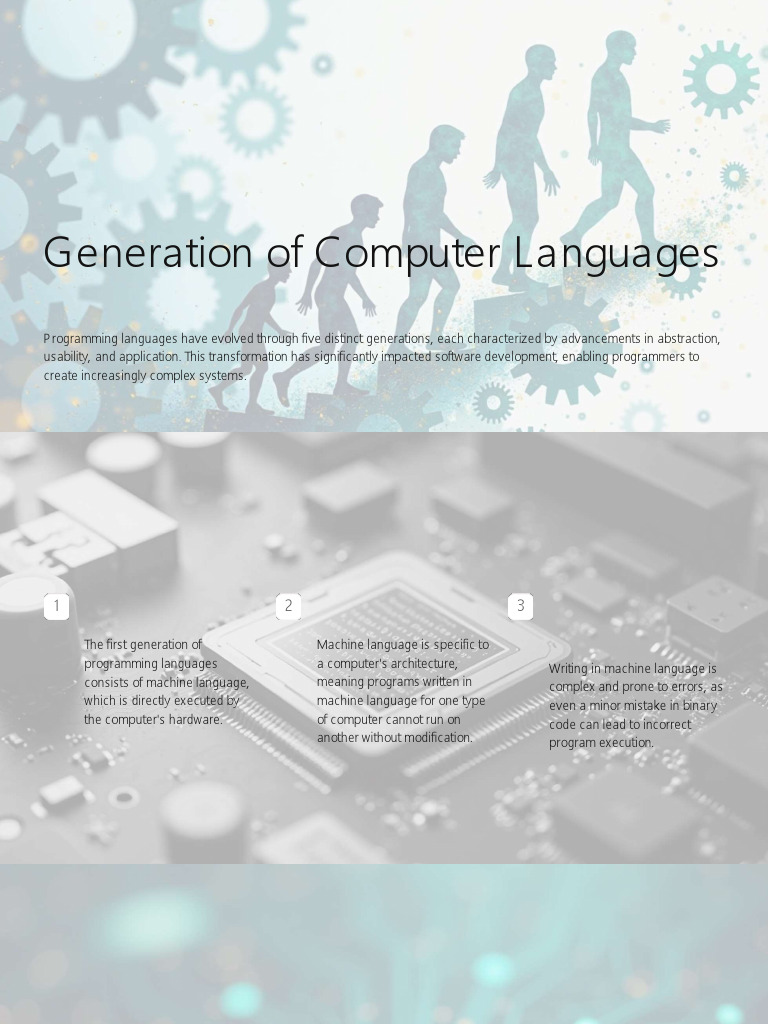 Five Generations of Programmi | PDF | Computer Programming | Assembly Language