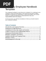 Free Printable HR Policy Template - Edit Online & Download | PDF